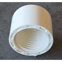 247WorkShop 1/2 in. Schedule 40 PVC Female-Threaded NPT Cap | End Plug ...