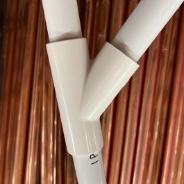247WorkShop 3/4 in. SCH-40 PVC Skew Tee Y-Fitting 3-Way 45-Degree ...